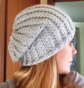 How to Knit a Slouchy Toque with Puff Rib Stitch? – Watch Knitting