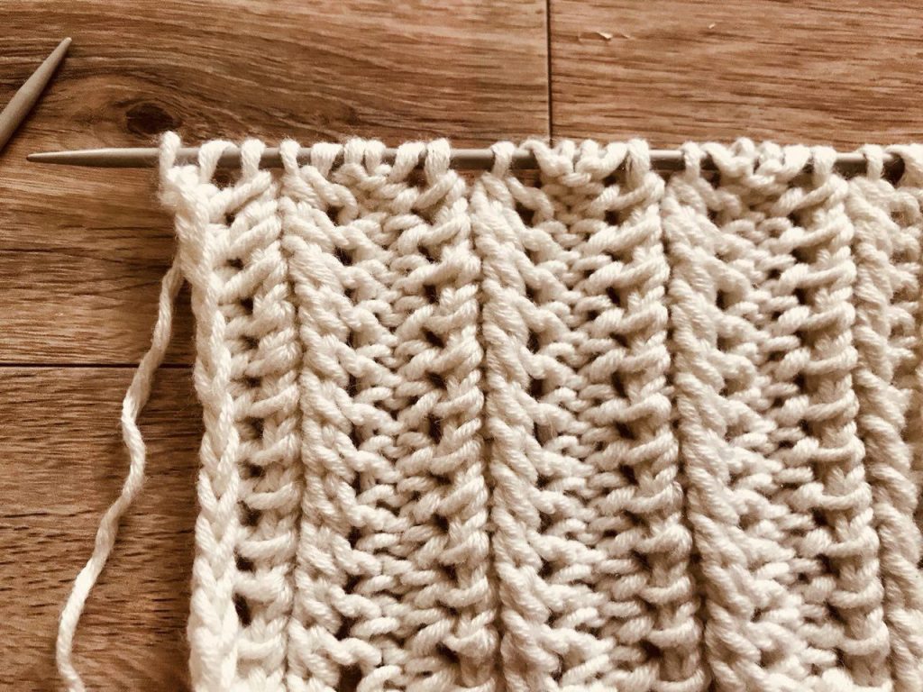 Lace Rib stitch tutorial- stitch 30 – Watch Knitting