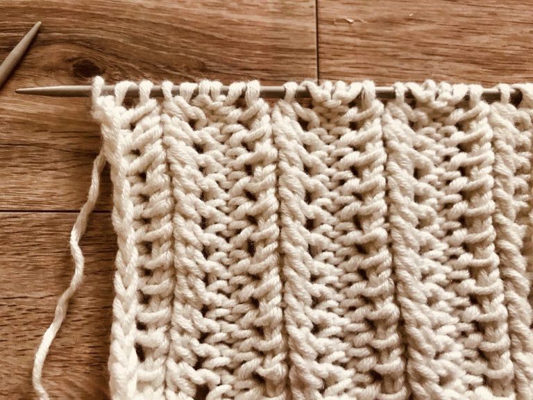 Lace Rib stitch tutorial- stitch 30 – Watch Knitting