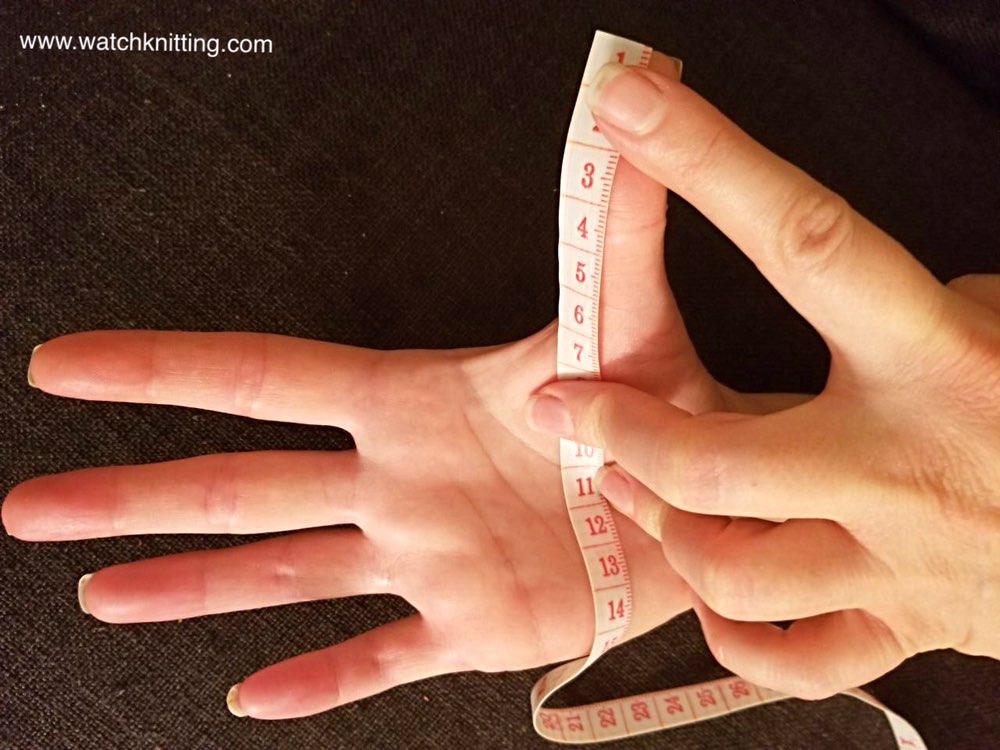 How to measure hands for gloves and mittens – Watch Knitting